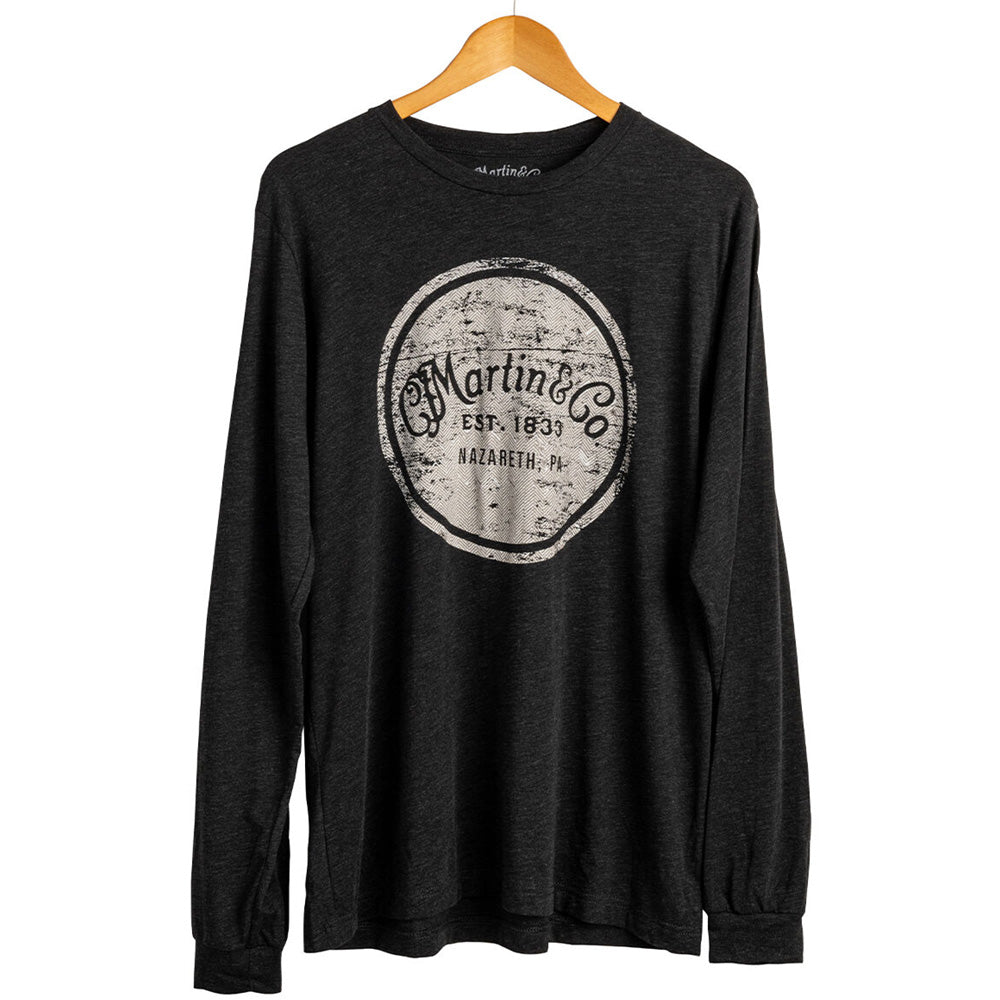 CFM Heritage Langarm T-Shirt, Anthrazit – MartinGitarre